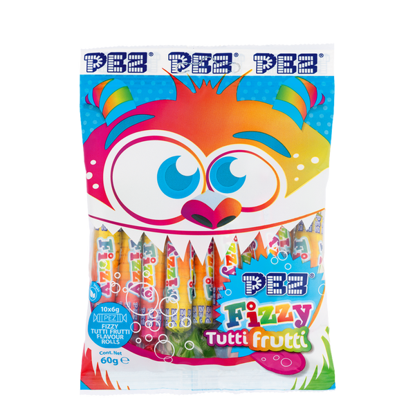 PEZ Fizzy rolls in a bag | PEZ Fizzy assortment