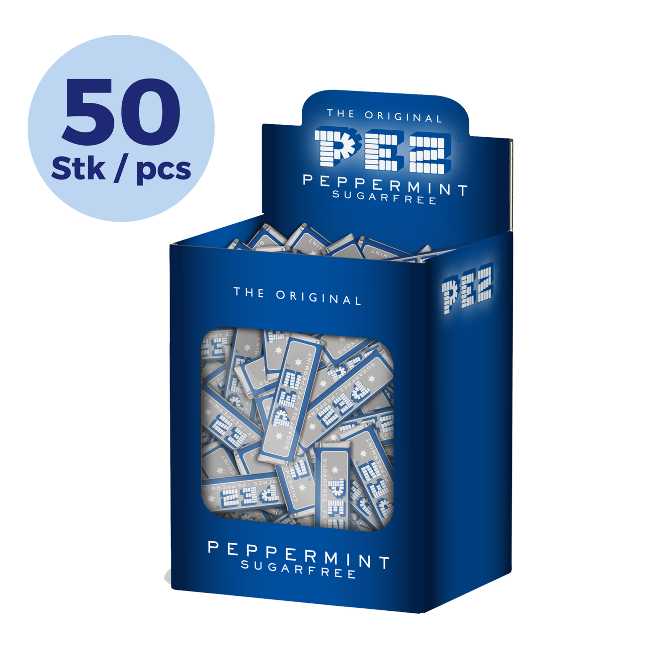 PEZ Mint Bonbons Vorratsbox | Vegan, gluten- und laktosefrei