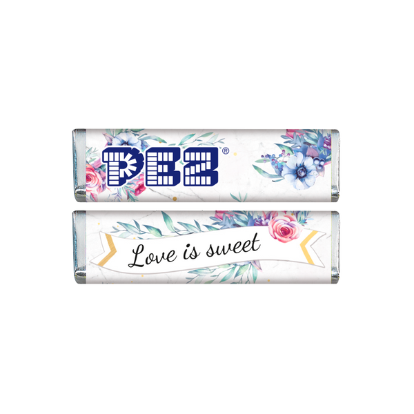 PEZ Wedding | "Love is sweet" candy box (50 pcs.)