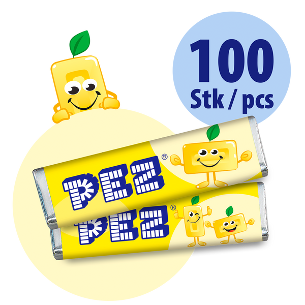PEZ bulk pack Lemon | Vegan, gluten and lactose-free.