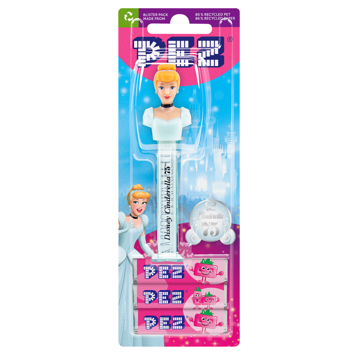 PEZ Special Cinderella 75 Years – Crystal Stem