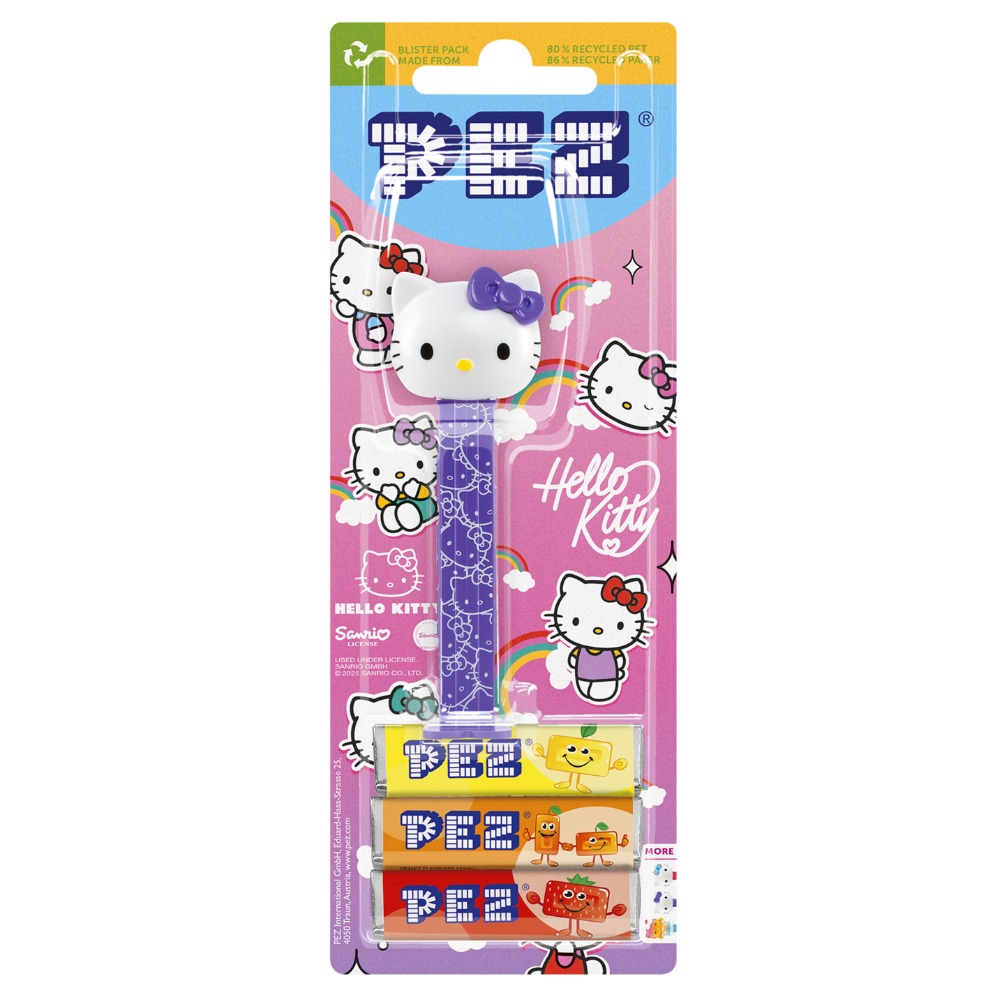 Buy PEZ Dispenser Hello Kitty in violet online | PEZ Hello Kitty