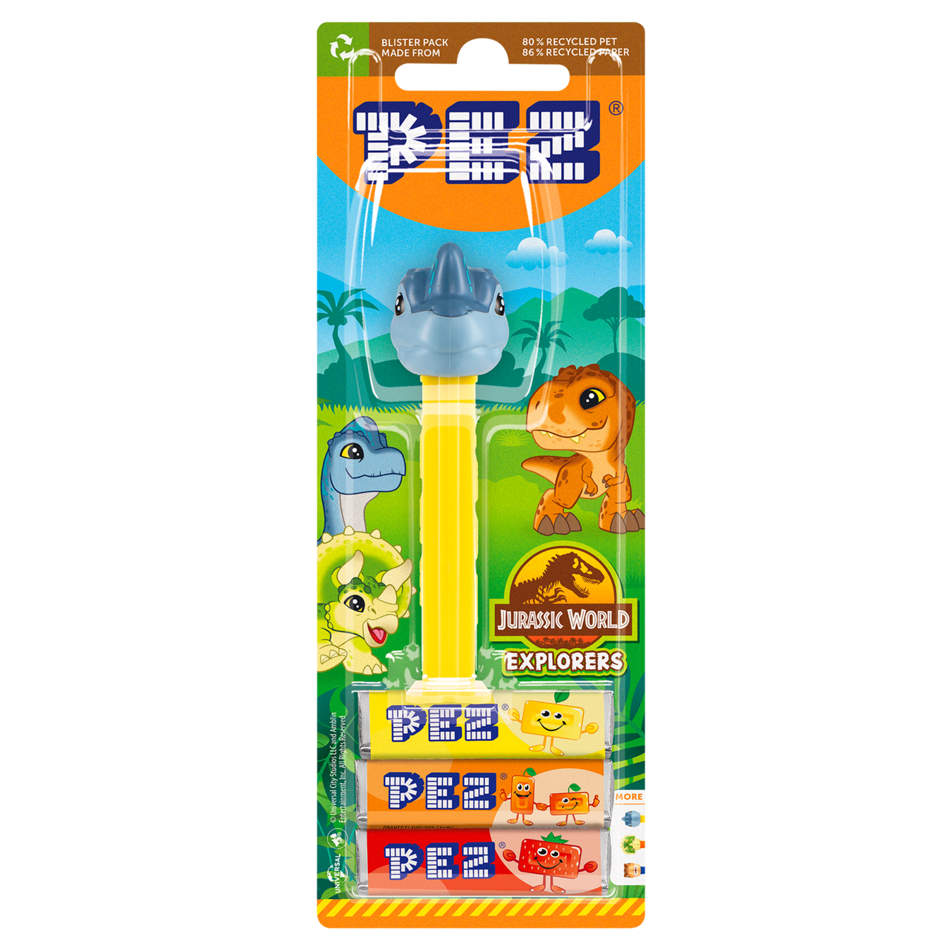 Buy PEZ Dispenser Brachiosaurus online | Jurrasic World Explorers